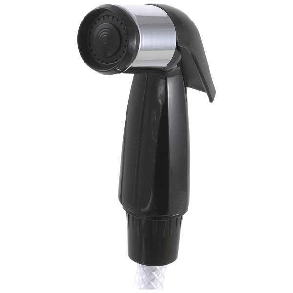 Side Spray & Hose Assembly - 8' - Black in Black RP26879 | Delta Faucet
