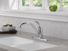 Single Handle Kitchen Faucet (Recertified) in Chrome 140-DST-R | Delta ...