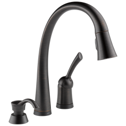 Single Handle Pull-Down Kitchen Faucet with Touch2O® Technology in ...