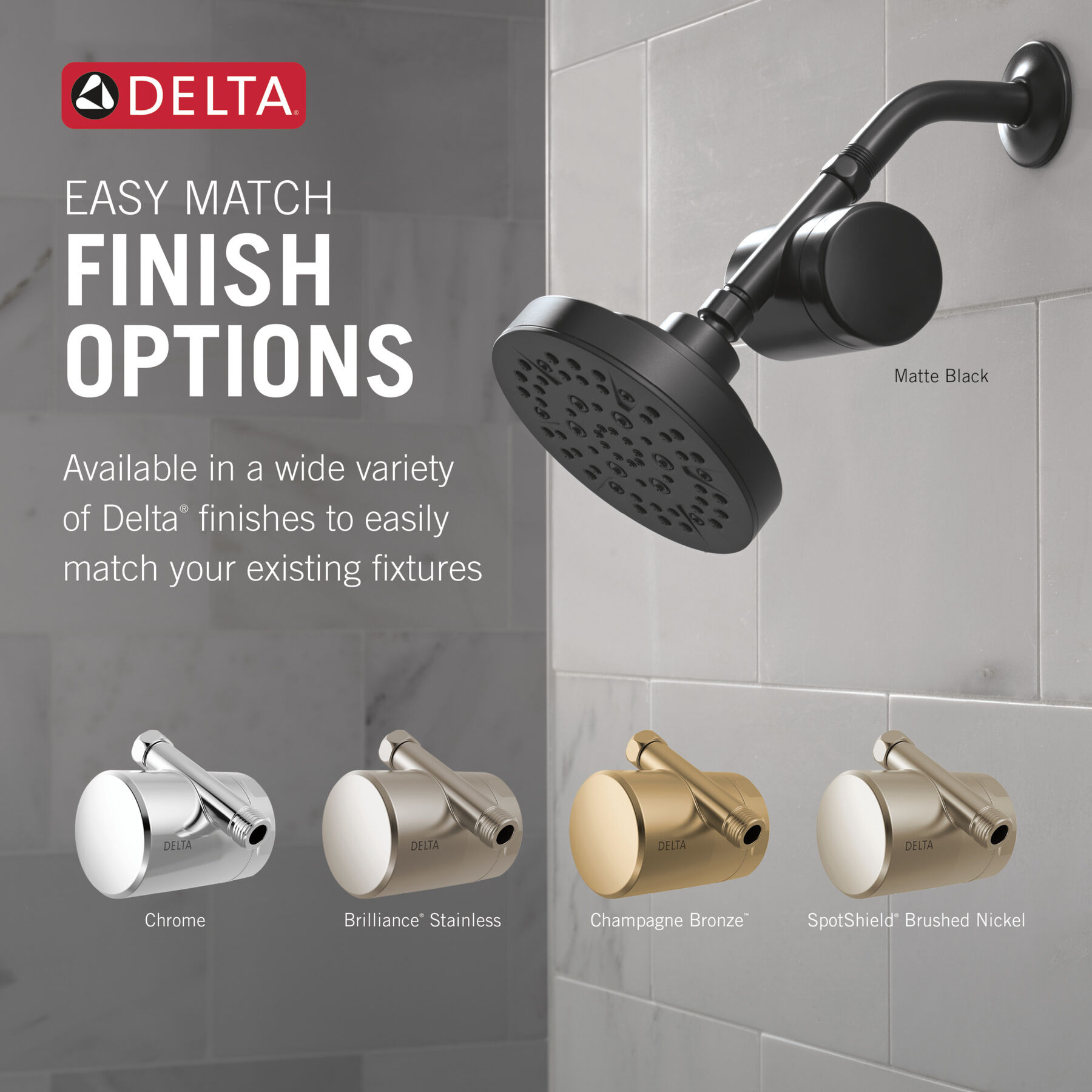 Standard Shower Filter Attachment in Chrome 7SF100 | Delta Faucet