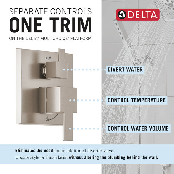 Monitor® 14 Series Shower with Raincan, Hand Shower & Rough Valve in ...