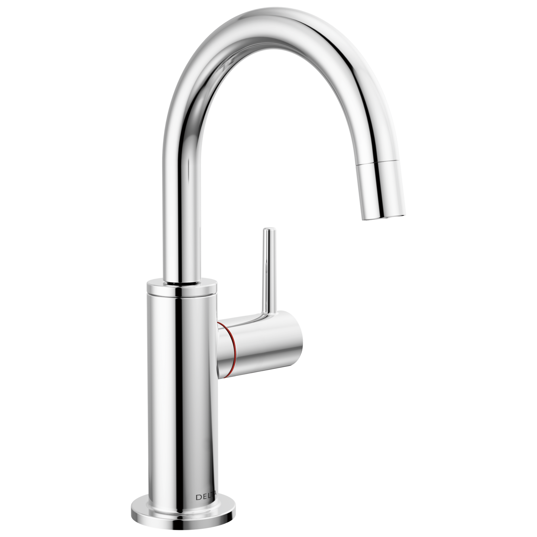 Contemporary Round Instant Hot Water Dispenser in Chrome 1930LF-H ...