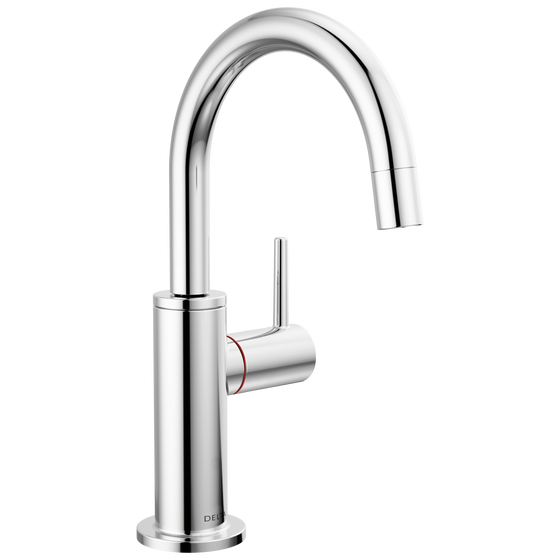 Contemporary Round Instant Hot Water Dispenser in Chrome 1930LF-H ...