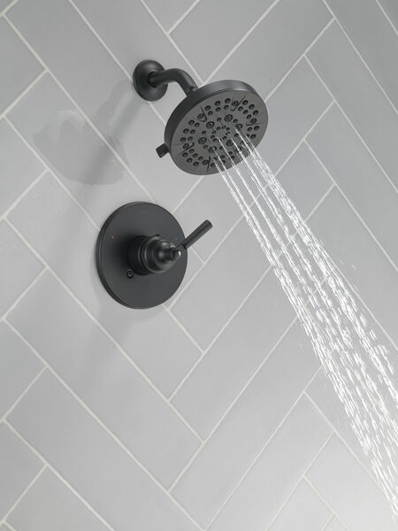 Monitor® 14 Series Shower Trim in Matte Black T14235-BL | Delta Faucet