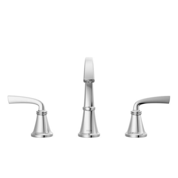 Two Handle Widespread Bathroom Faucet in Chrome 35864LF | Delta Faucet