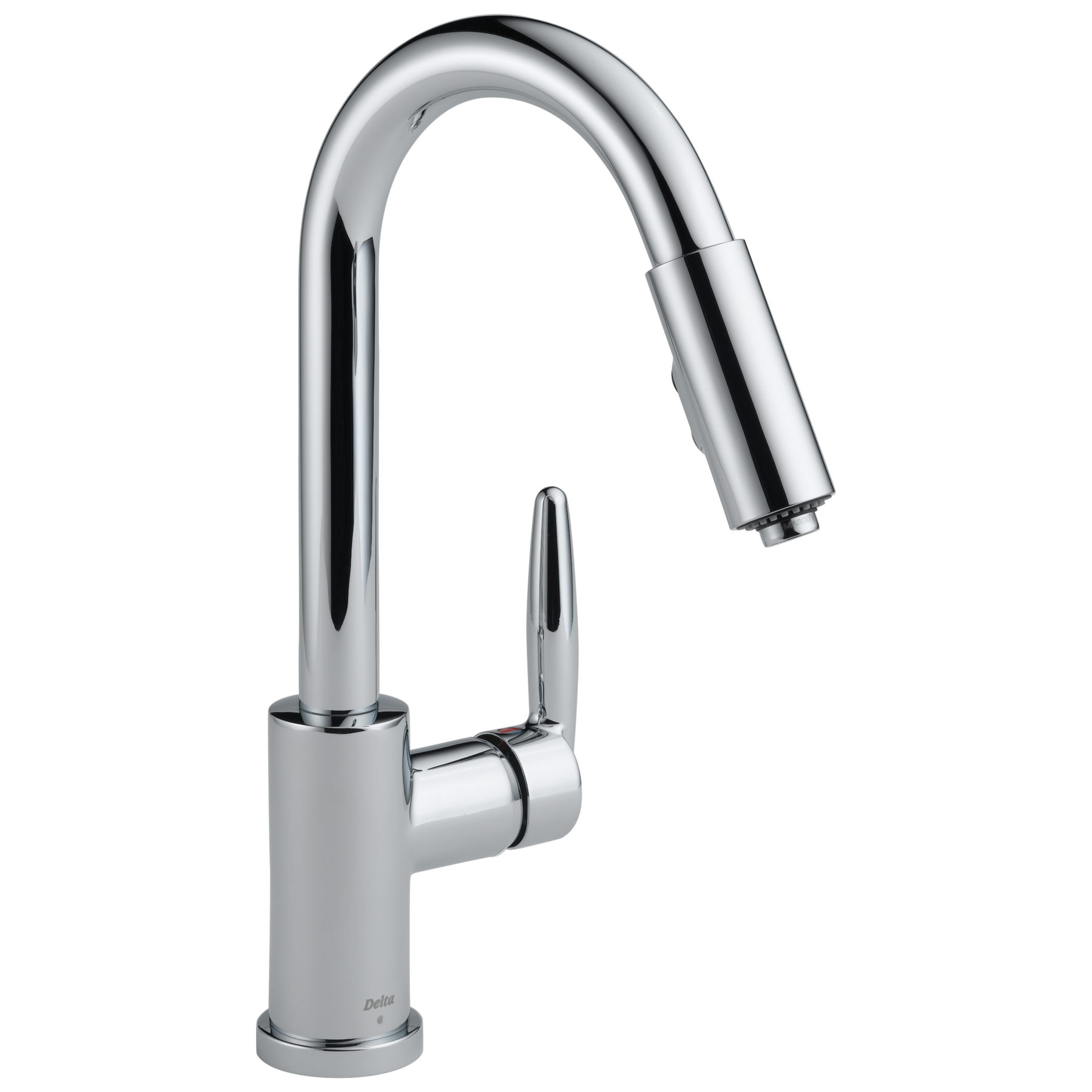 Single Handle Pull-Down Kitchen Faucet in Chrome 985LF | Delta Faucet