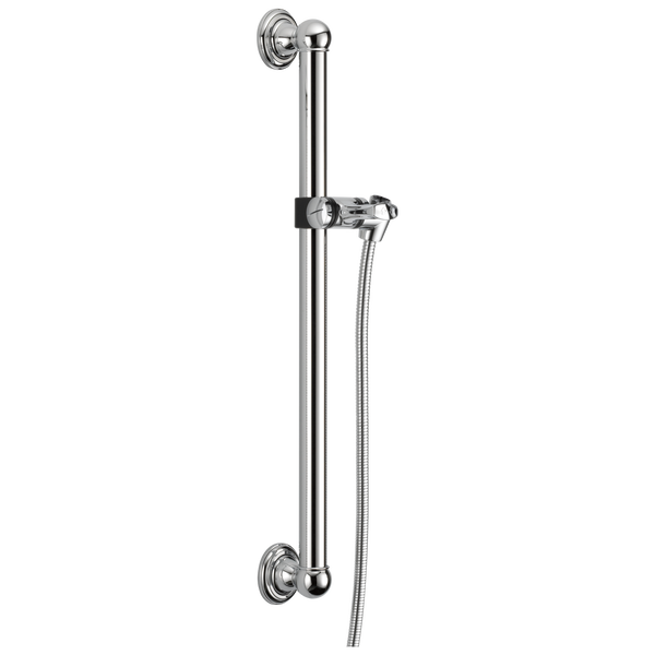 Adjustable Slide Bar / Grab Bar Assembly in Chrome 56302 | Delta Faucet