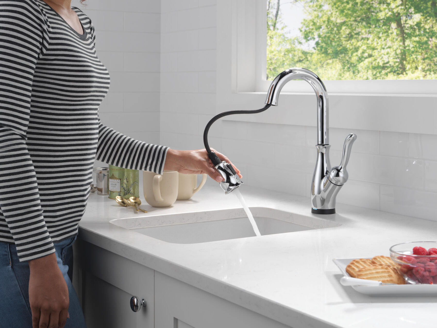 Touch2O® Bar / Prep Faucet with Touchless Technology in Chrome 9678TL ...