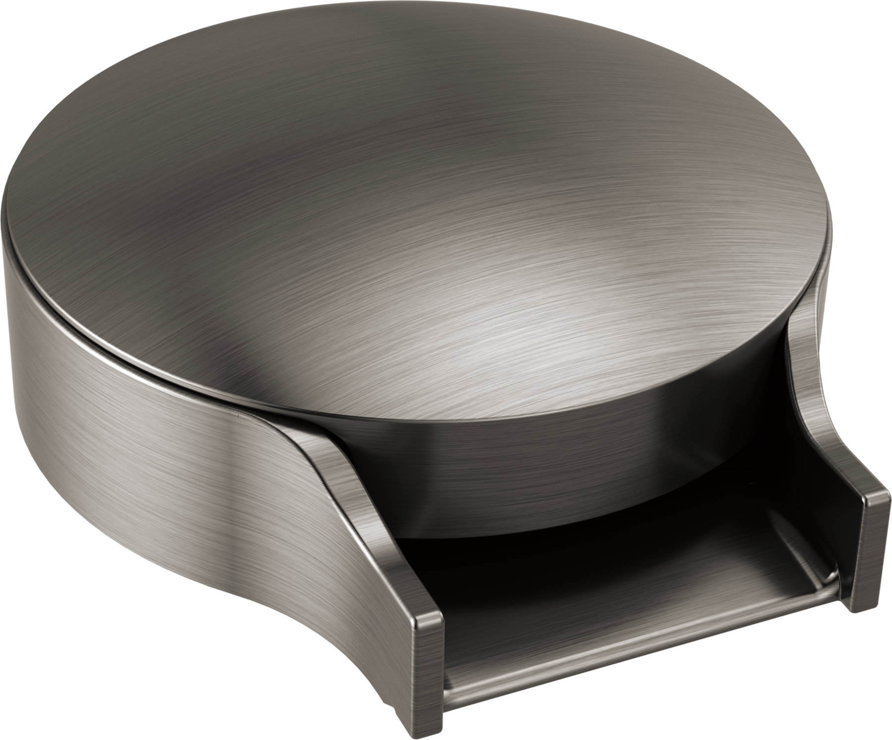 Metal Glass Rinser in Black Stainless GR250-KS | Delta Faucet