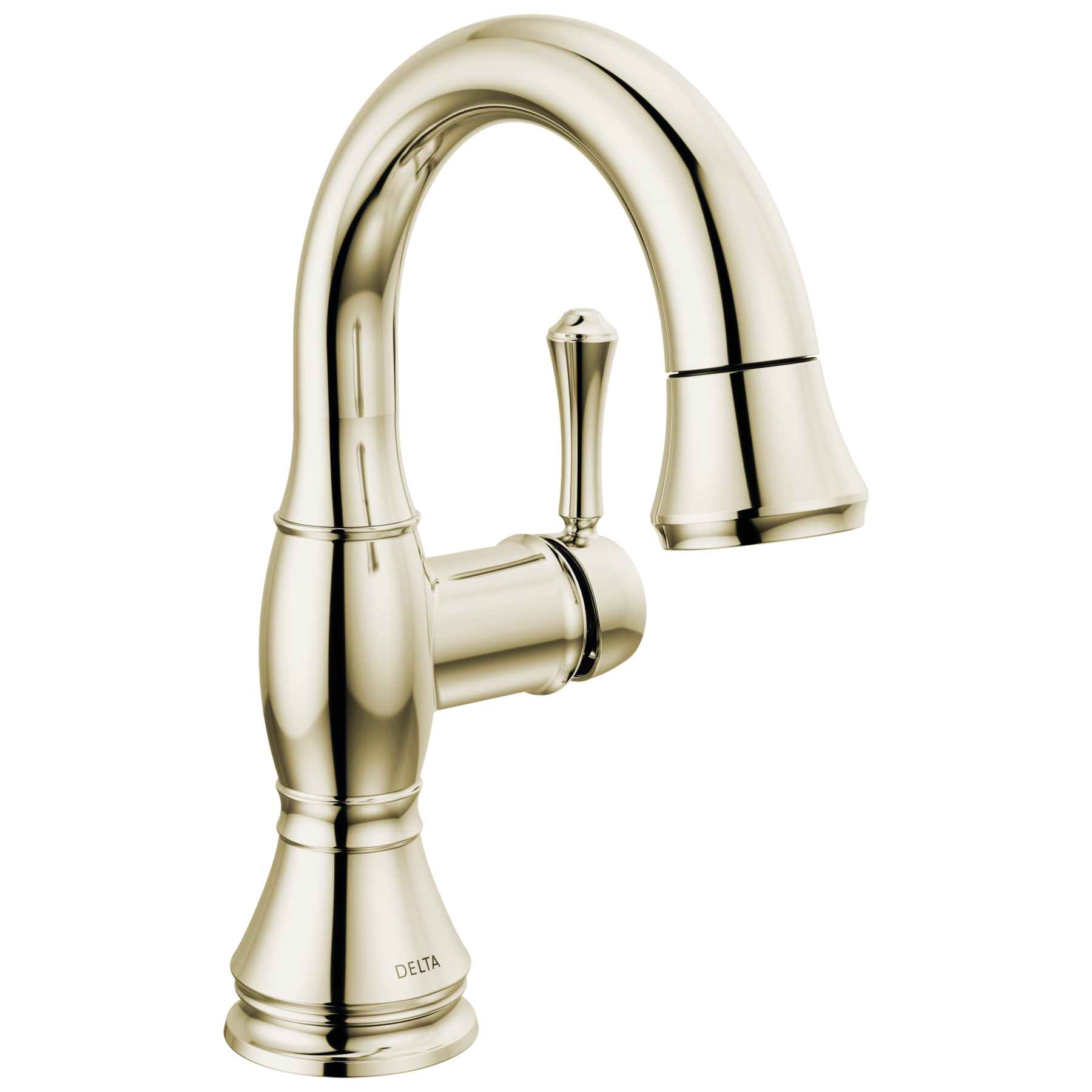 Single Handle Pull Down Bathroom Faucet in Polished Nickel 597-PNPD-DST ...