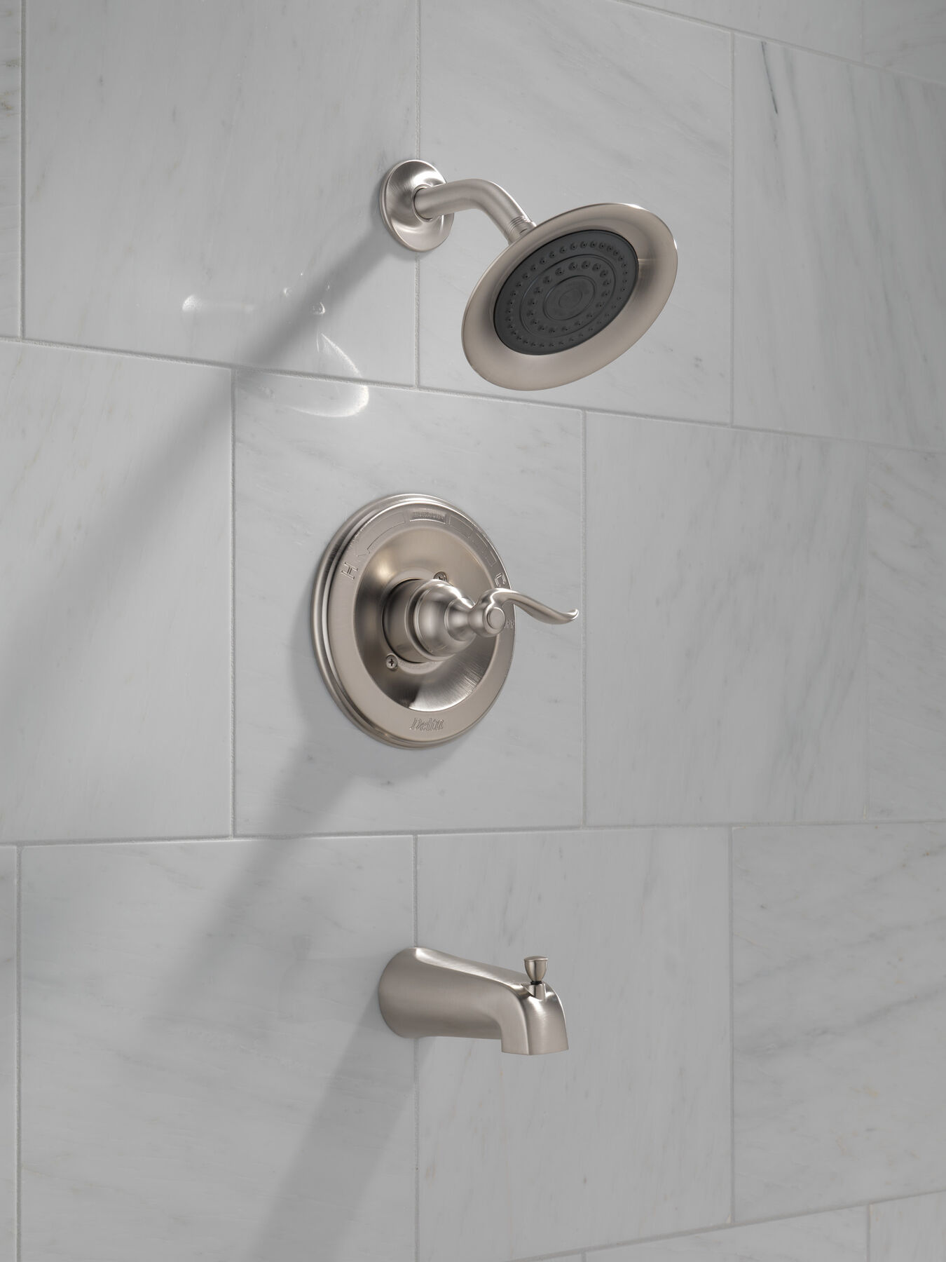 Monitor® 14 Series Tub & Shower in Brushed Nickel 144996-BN | Delta Faucet