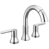 Two Handle Widespread Pull-Down Bathroom Faucet in Chrome 3559-PD-DST | Delta Faucet