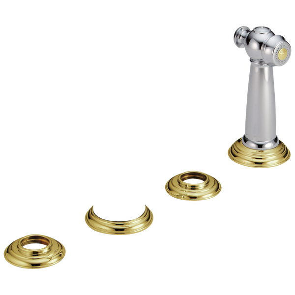 Two Handle Kitchen Faucet with Spray