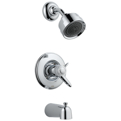 Single Handle Kitchen Faucet in Chrome 185LF | Delta Faucet