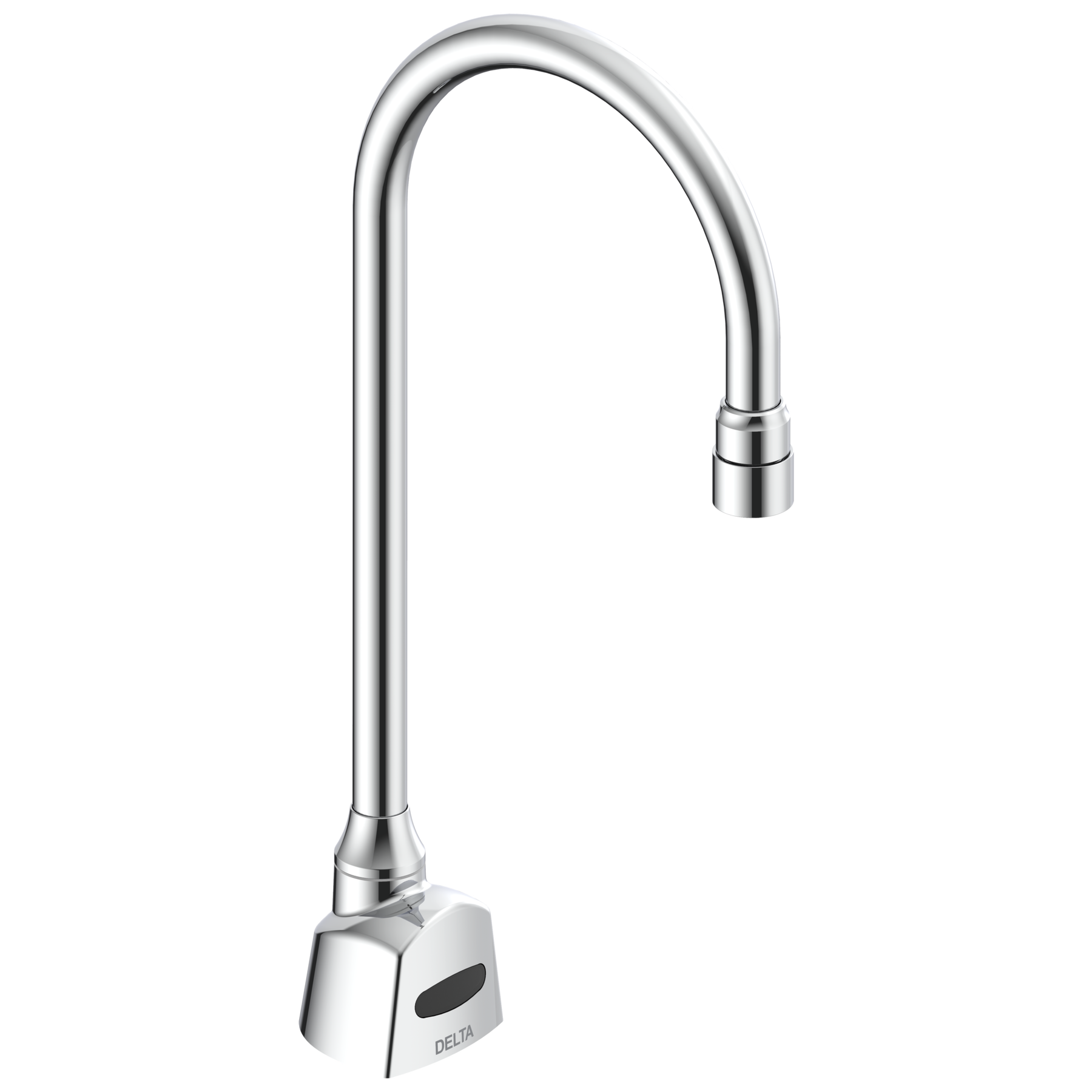 Deckmount Electronic Gooseneck Faucet, Battery, 1.5gpm in Chrome ...