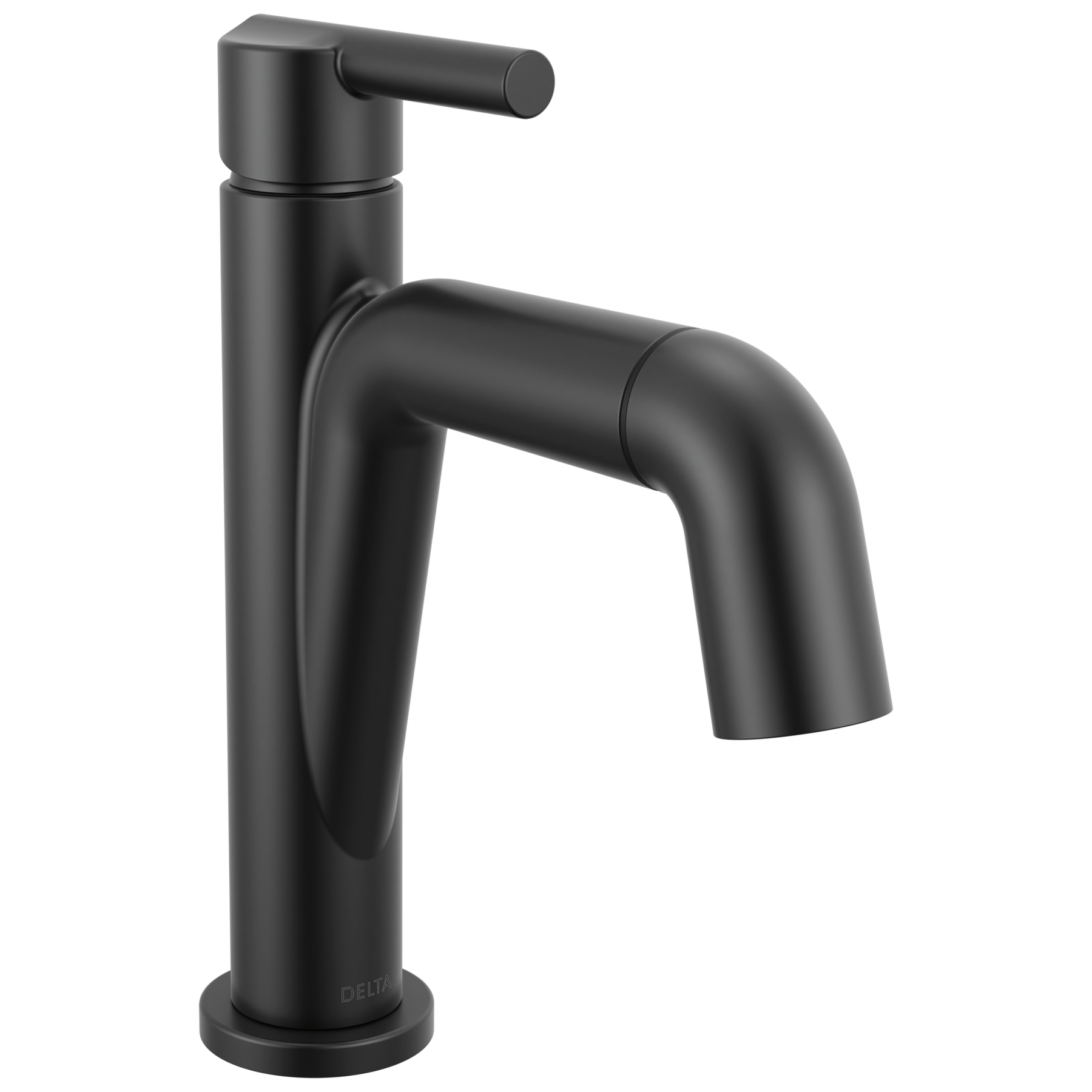 Single Handle Pull-Down Bathroom Faucet in Matte Black 15849LF-BLPD ...