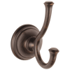 Double Robe Hook in Venetian Bronze 79735-RB | Delta Faucet