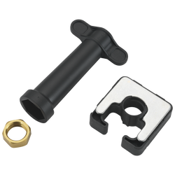 Single-Handle Pull-Down Kitchen Faucet in Matte Black 18803-BL-DST ...