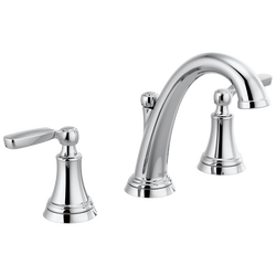 Two Handle Widespread Bathroom Faucet in Chrome 3532LF-MPU | Delta Faucet