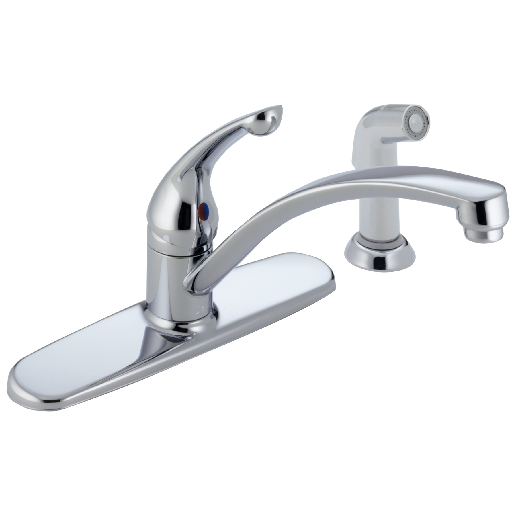 Single Handle Kitchen Faucet in Chrome 440 | Delta Faucet