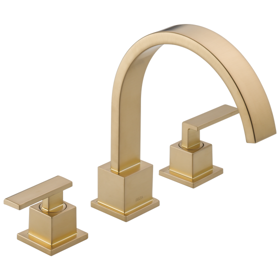 Roman Tub Faucet Trim 2B (Recertified) in Champagne Bronze T2753-CZ-R ...