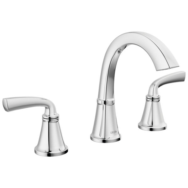 Two Handle Widespread Bathroom Faucet in Chrome 35864LF | Delta Faucet