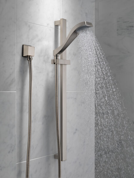 Premium Single-Setting Slide Bar Hand Shower in Stainless 57051-SS ...