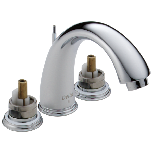 Two Handle Mini-Widespread Lavatory Faucet in Chrome 4530-24 | Delta Faucet
