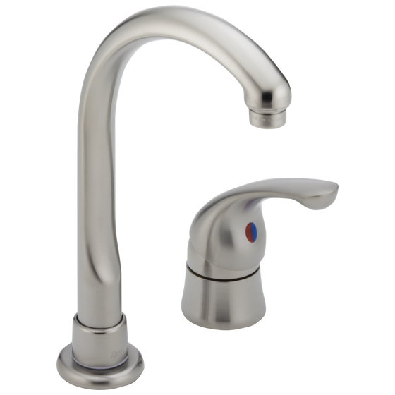 Single Handle Bar/Prep Faucet in Stainless 190-SS | Delta Faucet
