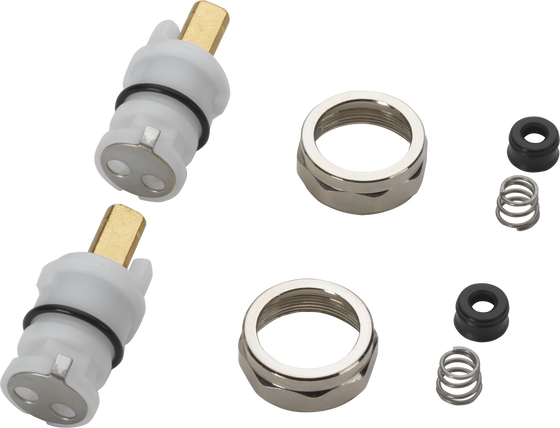 Stem Unit Assembly, Seat & Spring, Bonnet Nut & Washer in Chrome ...