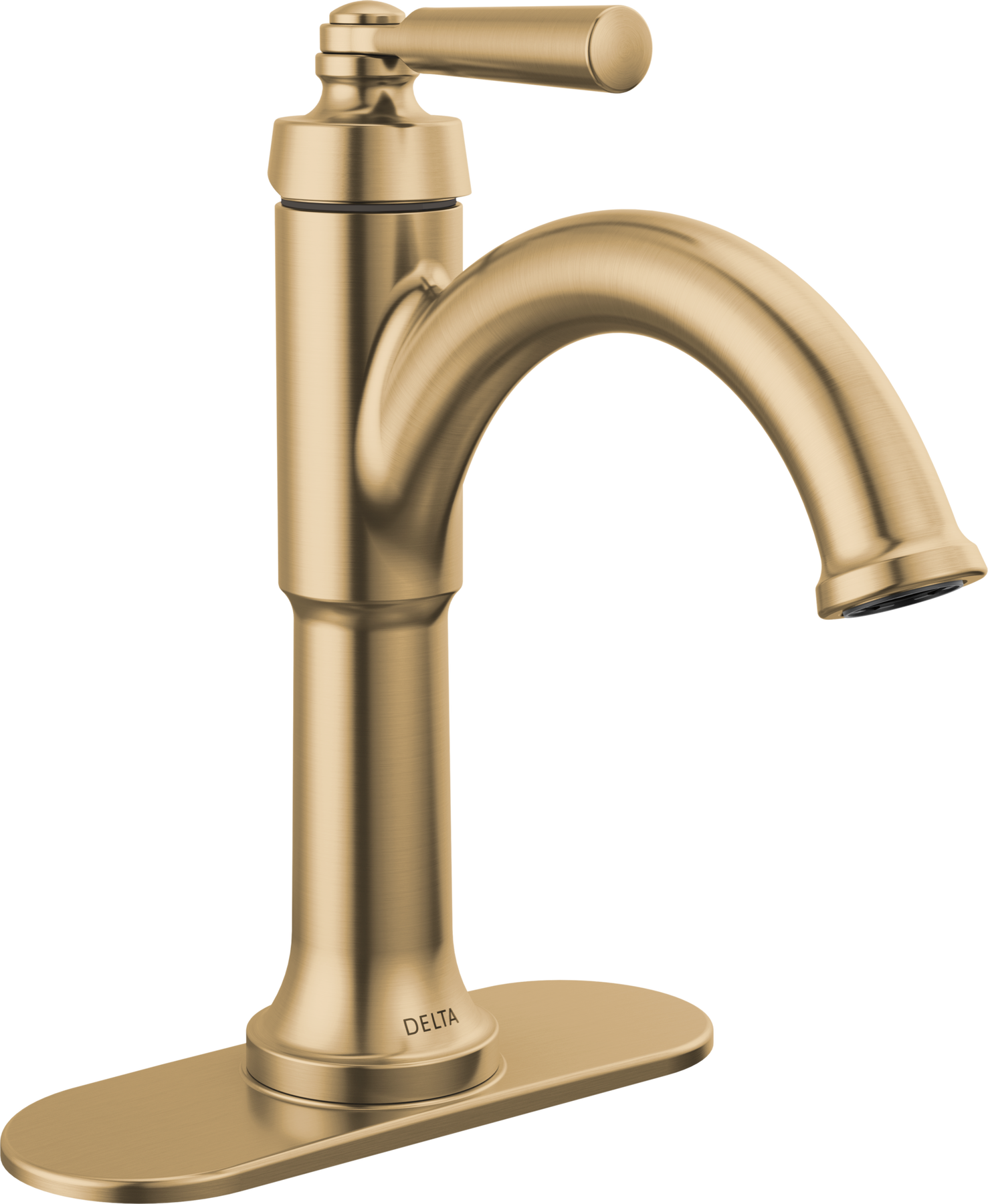 Single Handle Bathroom Faucet in Champagne Bronze 535-CZMPU-DST | Delta ...