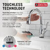 Touch2O® Technology Kitchen Faucet with Touchless Technology in Chrome ...