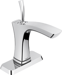 Single Handle Bathroom Faucet with Touch2O.xt® Technology in Polished ...