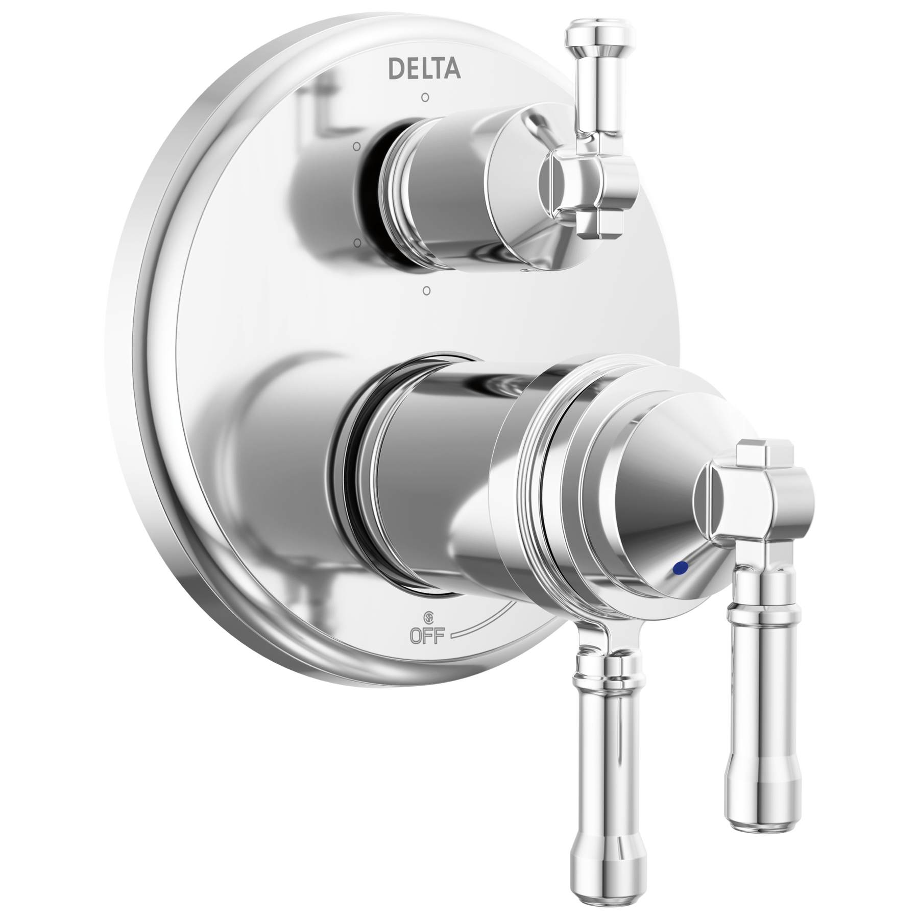 17T Series Integrated Diverter Trim 6-Setting in Lumicoat® Chrome ...