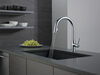 Single Handle Pull-Down Kitchen Faucet in Arctic Stainless 9159-AR-DST ...