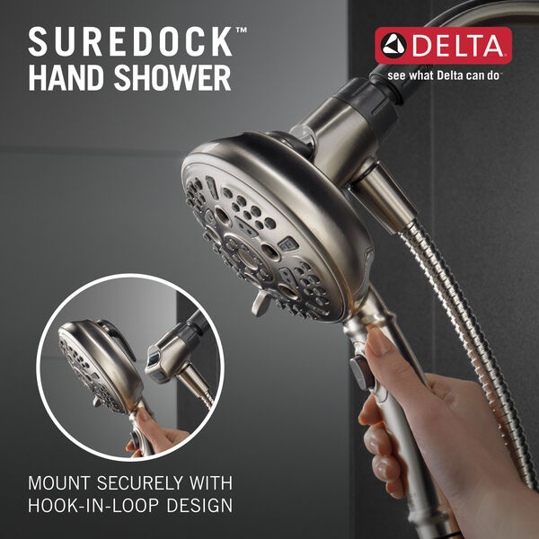 SureDock® Hand Shower 2.5 GPM (Recertified) in Spotshield Brushed ...