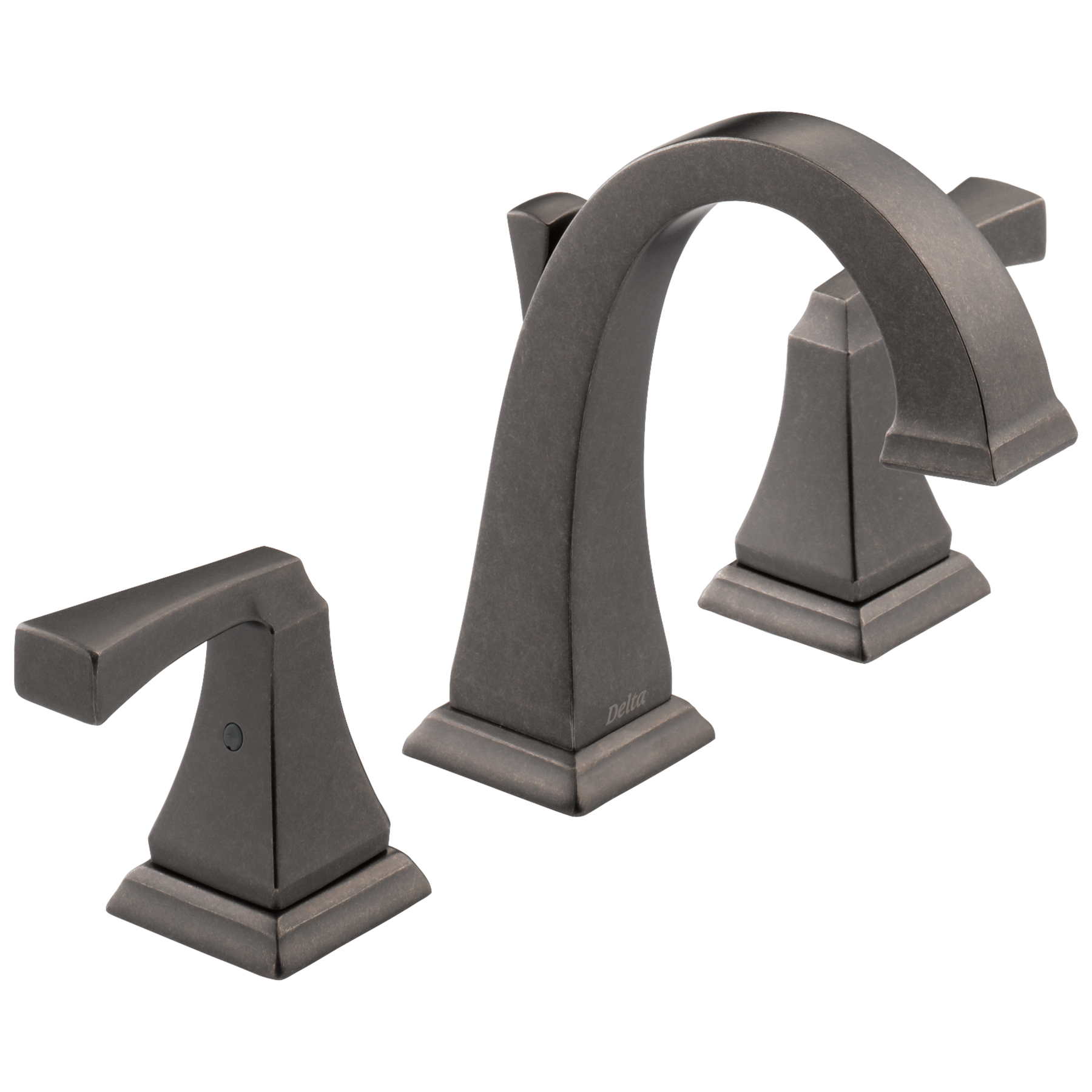 Two Handle Widespread Lavatory Faucet in Aged Pewter 3551-PT | Delta Faucet