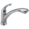 Single Handle Pull-Out Kitchen Faucet in Arctic Stainless 470-AR-DST ...