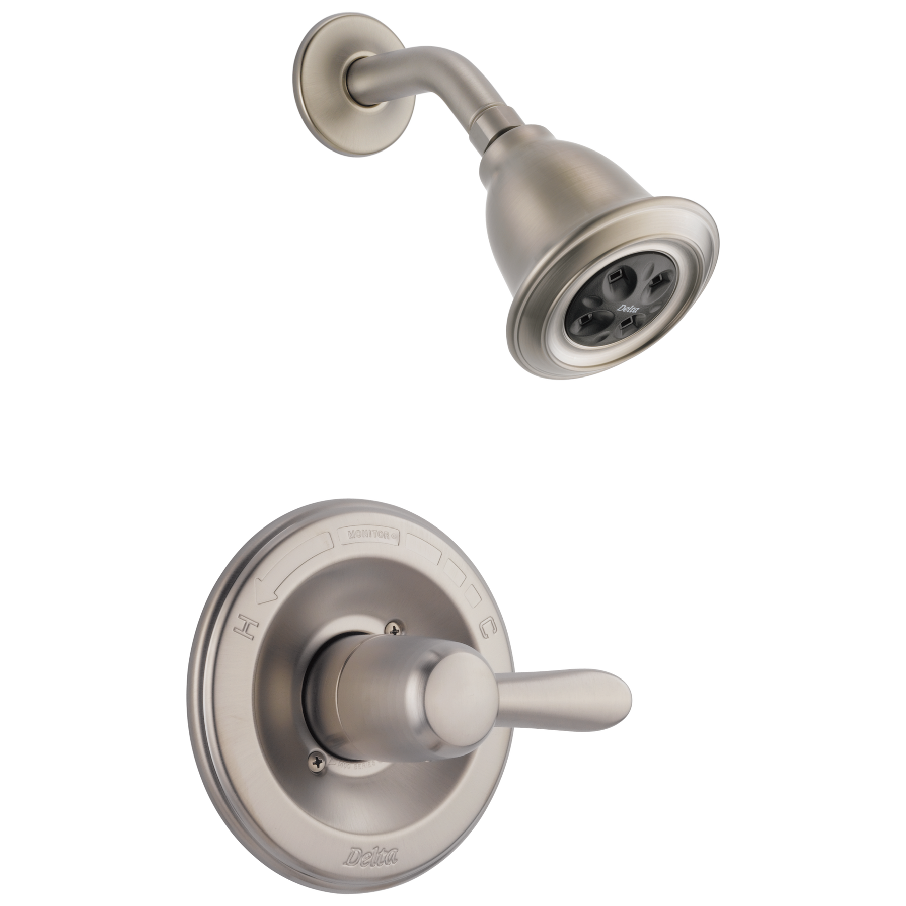 Monitor® 14 Series H2Okinetic® Shower Trim in Stainless T14238-SSH2O ...
