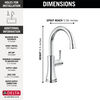 Transitional Beverage Faucet in Chrome 1920-DST | Delta Faucet