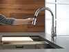 Single Handle Pull-Down Kitchen Faucet in Chrome 9113-DST | Delta Faucet