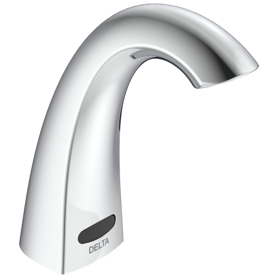 Deckmount Electronic Hi-Rise Faucet, Battery, 0.35gpm in Chrome ...