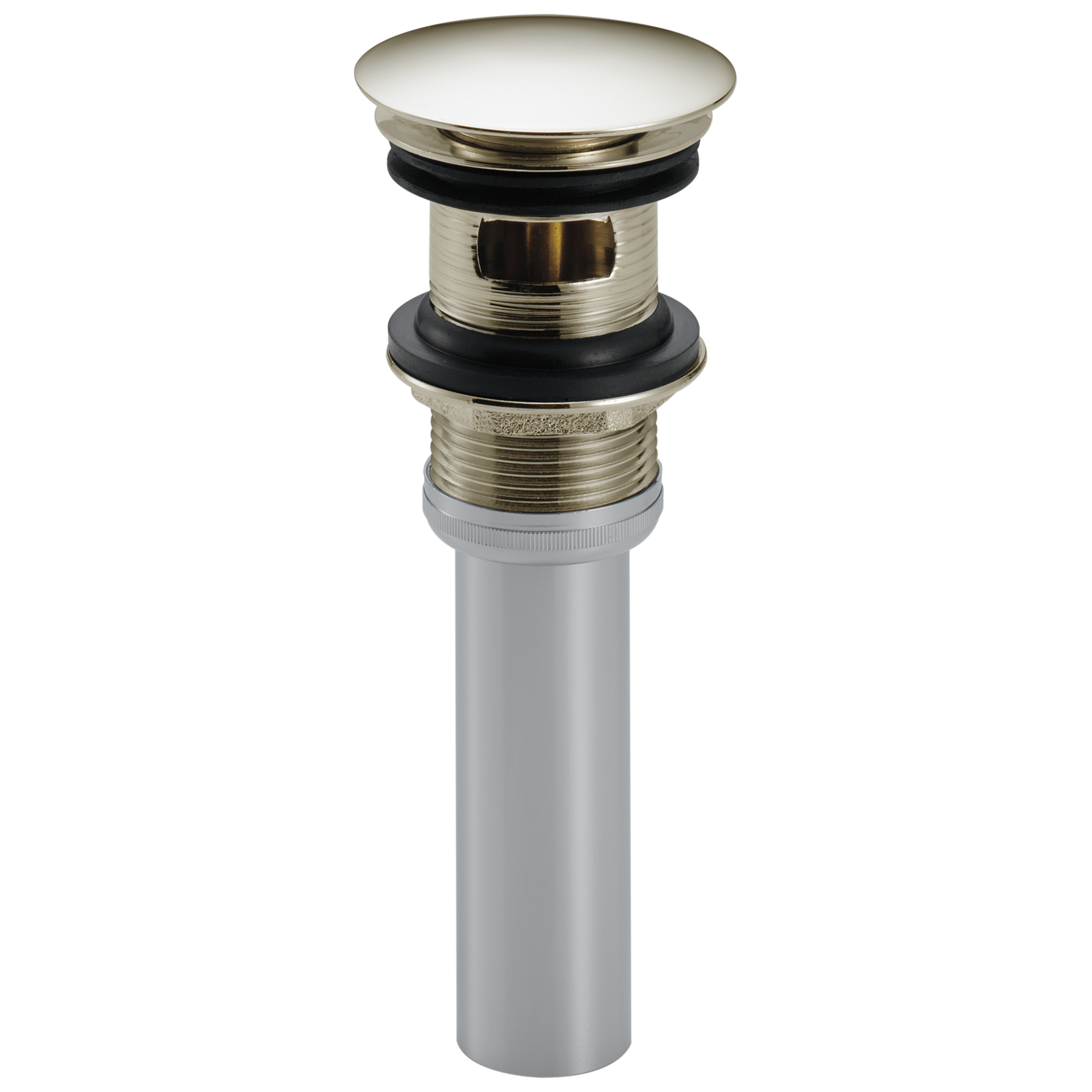 Push Pop-Up with Overflow in Polished Nickel 72173-PN | Delta Faucet