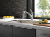 Single Handle Pull-Out Kitchen Faucet in Arctic Stainless 4140-AR-DST ...