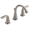 Two Handle Widespread Bathroom Faucet in Stainless 3538-SSMPU-DST | Delta Faucet