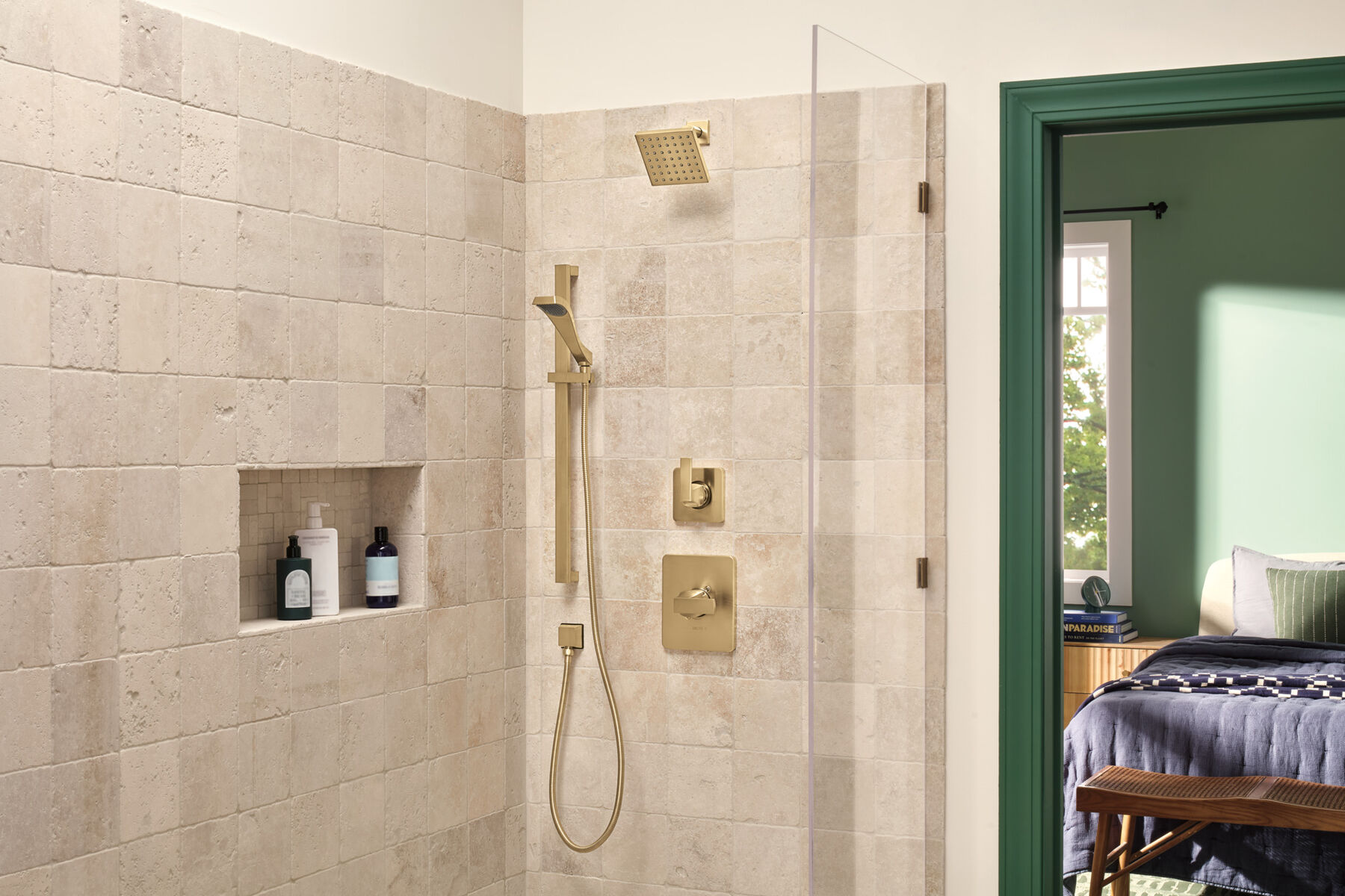 Monitor 14 Series Tub & Shower in Champagne Bronze T14437-CZ | Delta Faucet