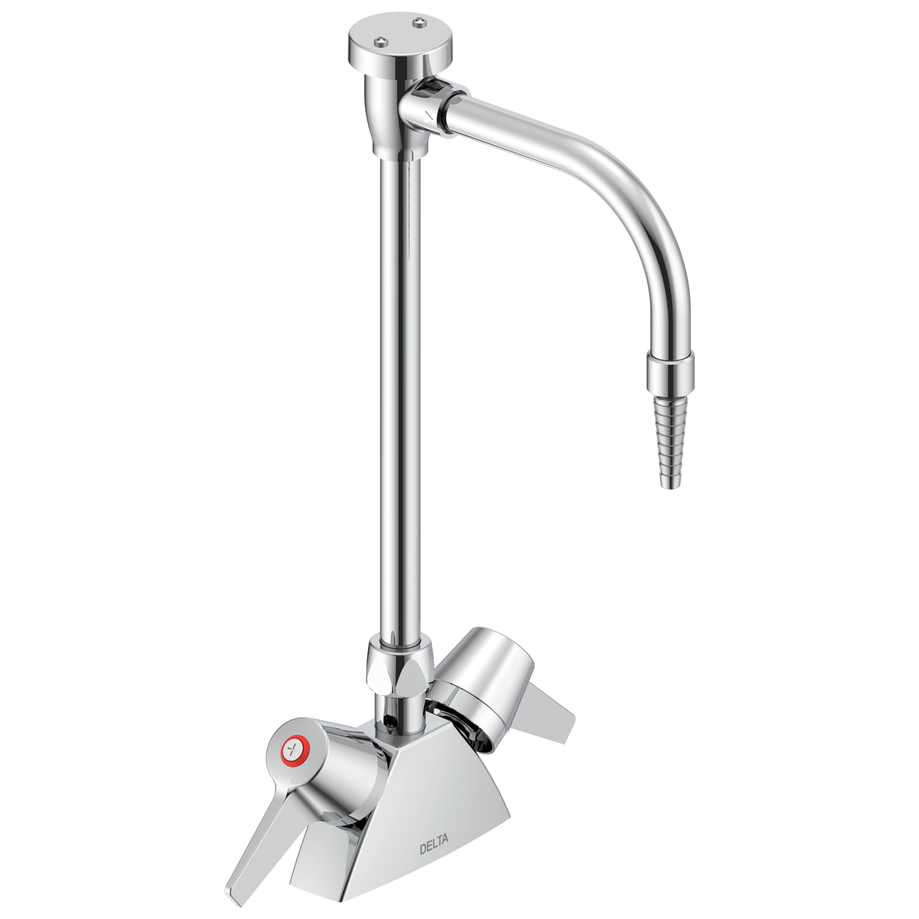 Two Handle Deck-mount Laboratory Mixing Faucet in Chrome W6700-10-C ...
