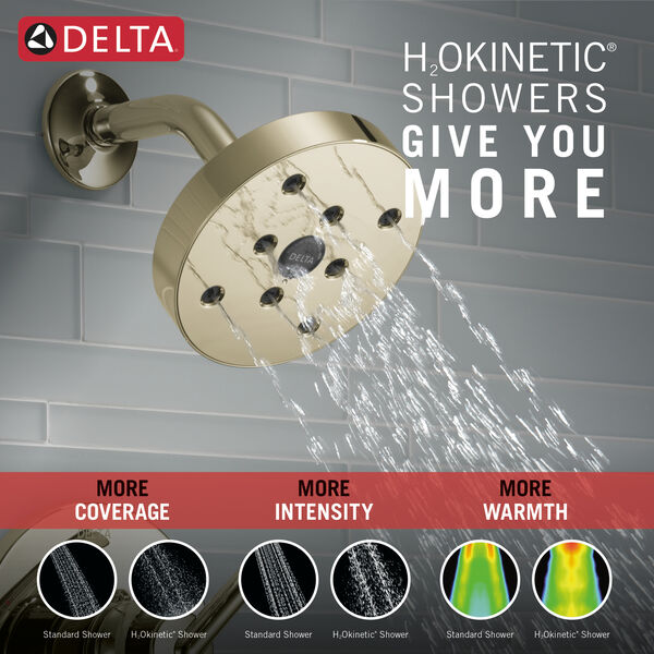 Widespread Lavatory Faucet with Shower Trim and Rough Bundle - 14 ...