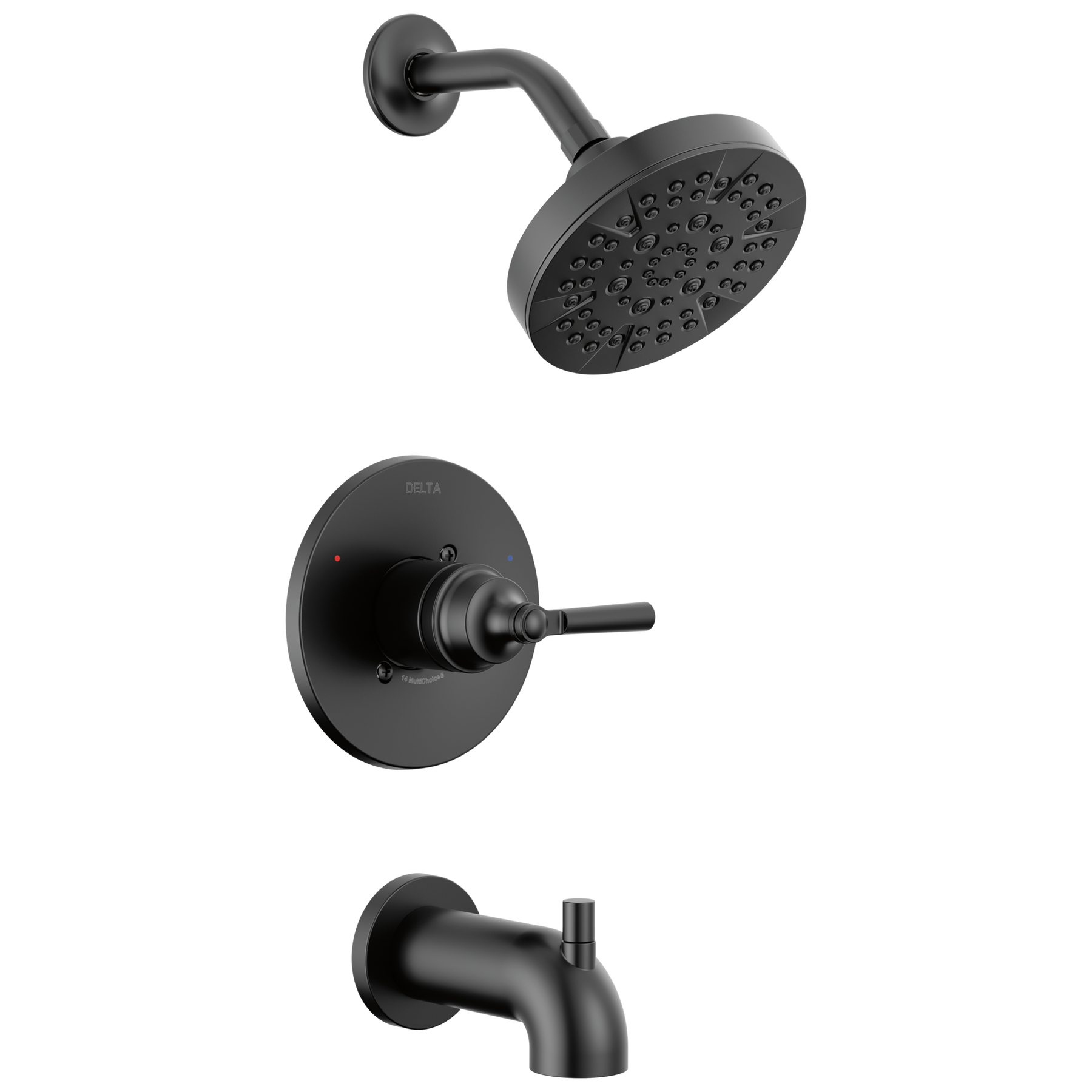 Monitor® 14 Series Tub & Shower Trim (Recertified) in Matte Black ...