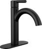 Single Handle Bathroom Faucet in Matte Black 15749LF-BL | Delta Faucet